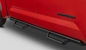 2022-2024 Toyota Tundra Assist Predator Steps D-Cab Black Tundra ...
