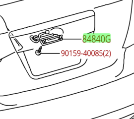 8484021010 - Switch Assembly Back Do - Sparks Parts