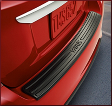 Toyota yaris rear bumper protector store