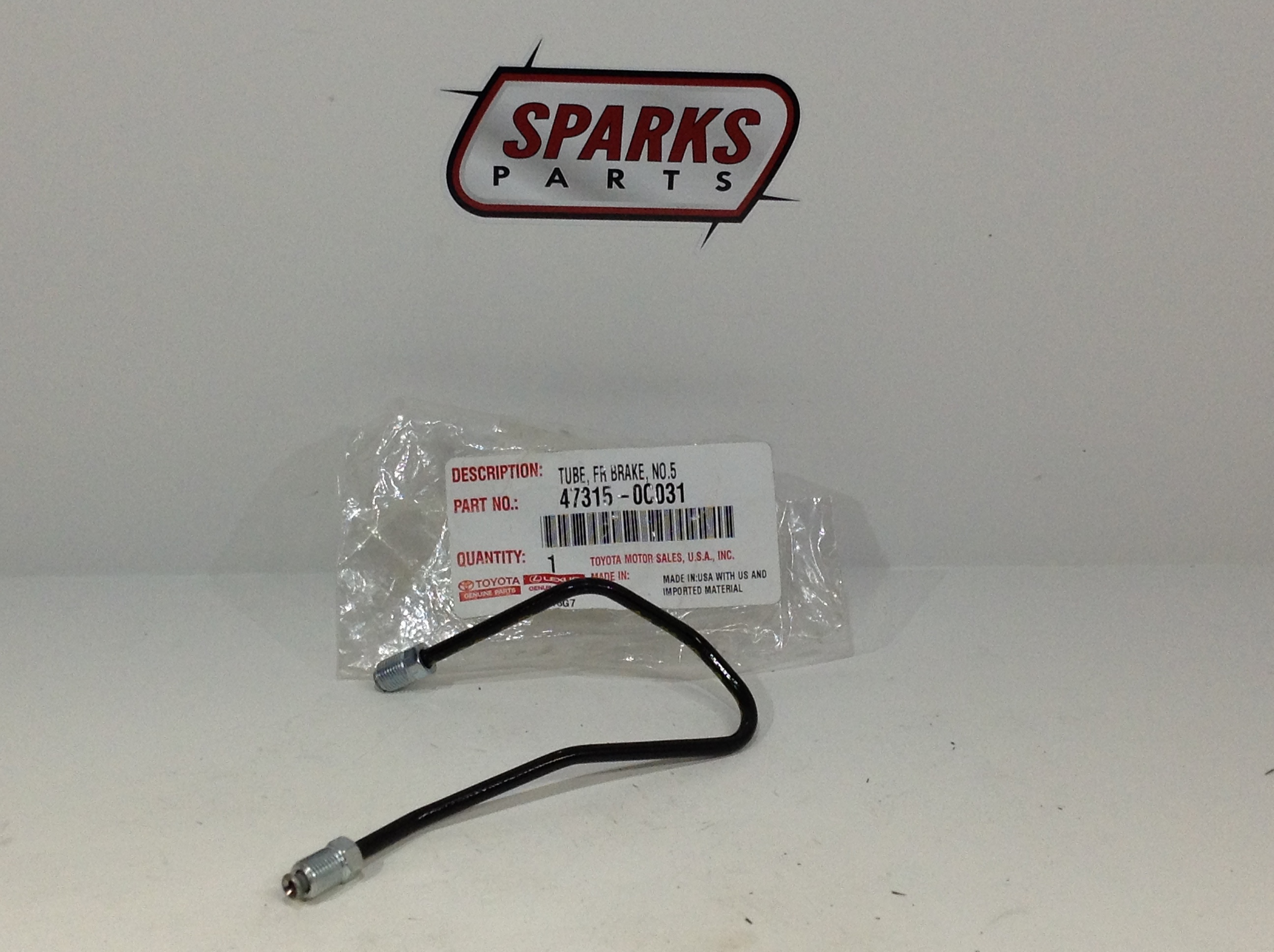Tube Front Brake No.5 47315-0C031 | Sparks Parts