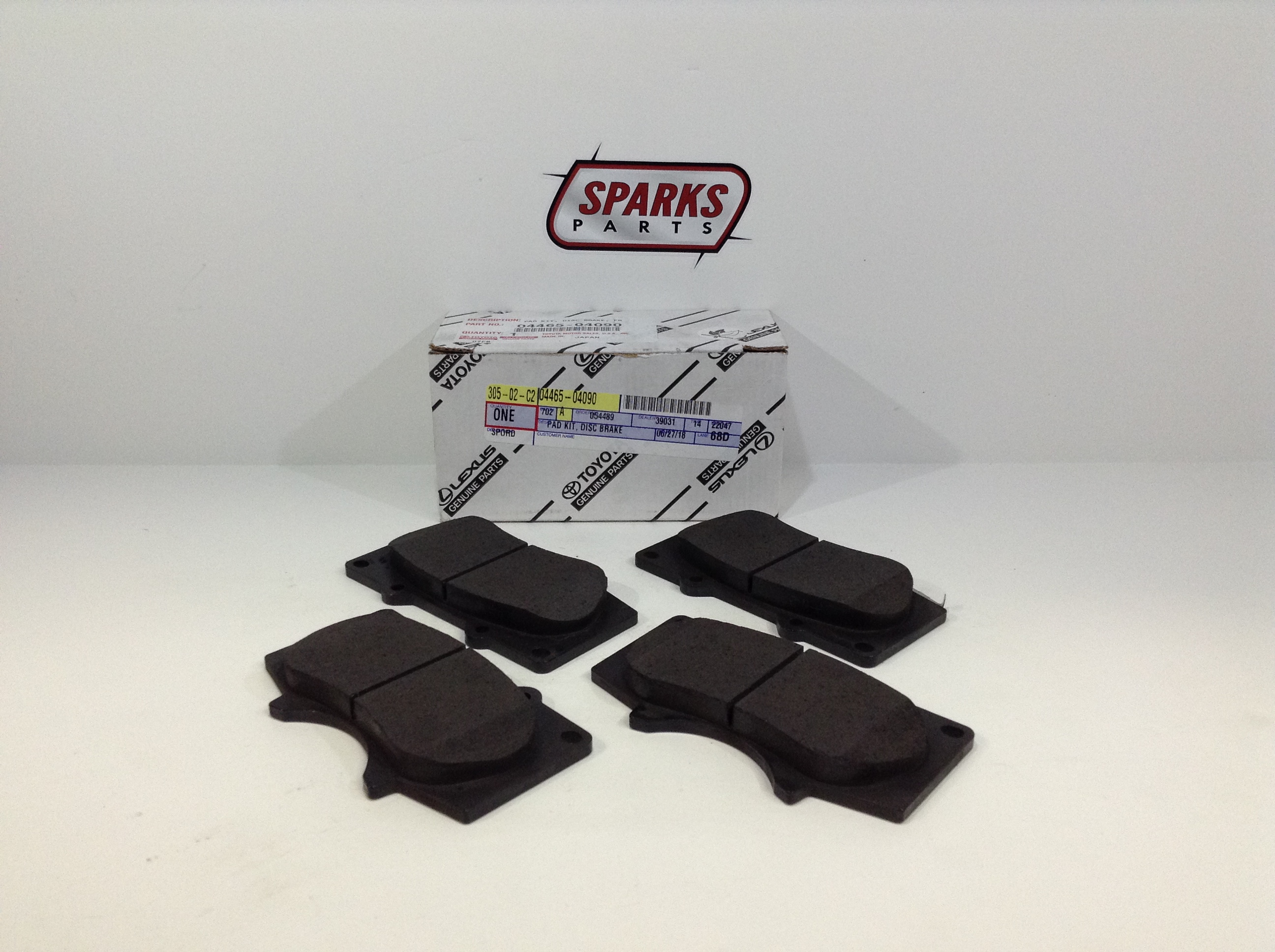04465-04090 - Brake Pads Front - 2016-2021 Toyota Tacoma | Sparks Parts