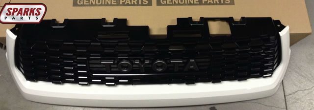 2019-2021 Toyota TRD Pro Grille Sub Assembly Rad White Tundra | Sparks ...