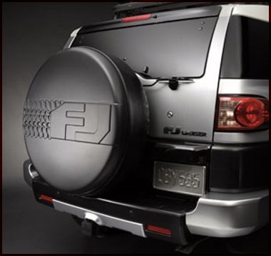 2007-2014 Toyota FJ Cruiser Spare Tire Cover PT218-35070 | Sparks Parts