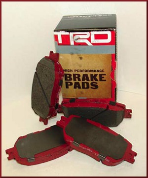 2004-2010 Toyota TRD High Performance Brake Pads - Front PTR09-52071 ...