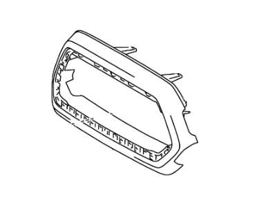 2018-2023 Toyota Tacoma Grille 53101-04050-C0 | Sparks Parts