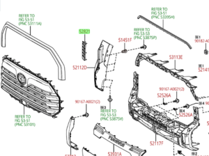52821-0C010 - 2022-2024 Toyota Tundra - Inlet Duct | Sparks Parts