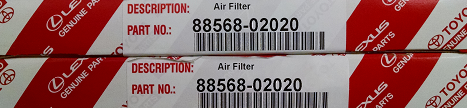 88568-02020-2 - 2 Pack of Genuine Toyota Cabin Air Filters - | nashuatoyota