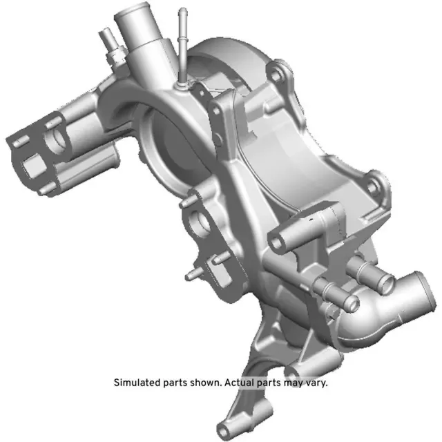 2020-2024 Chevrolet Silverado 2500 HD (Replaces 12725728) Water Pump ...