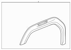 2024-2025 GMC Sierra 2500 HD (Replaces 84848522) Molding 87835473 GM ...