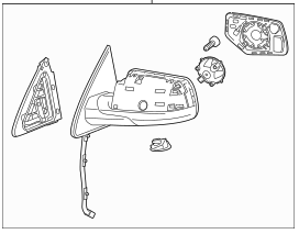 2020 GM Mirror (Replaces Part Number 84347487) 84664794 GM ...