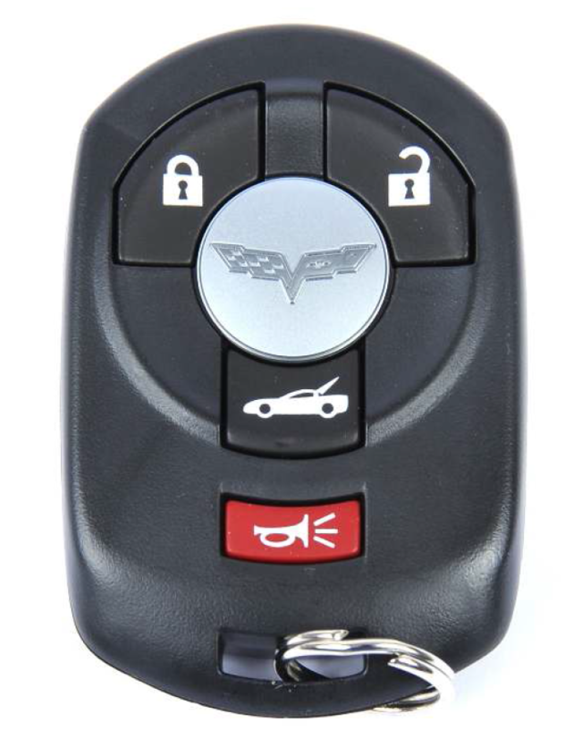 2005-2007 Chevrolet Corvette 4 Button Keyless Entry Remote Key Fob ...