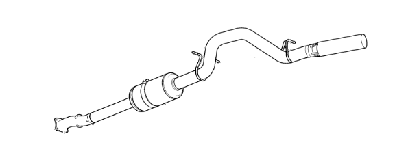 2023-2025 GM Muffler & Pipe 87858136 GM | GMPartsDirect.com