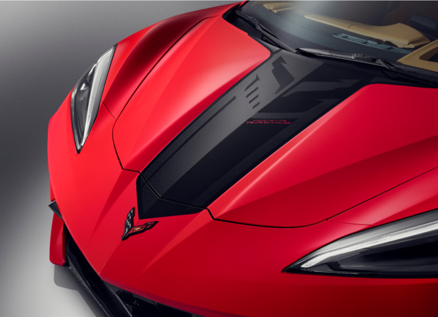 2023-2025 Chevrolet Corvette Exterior Trim, Hood Decal Kit, Jake ...