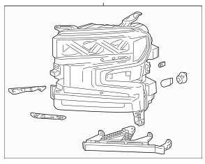 2019-2022 Chevrolet Headlamp (Replaces Part Number 84951034) 85567927 ...