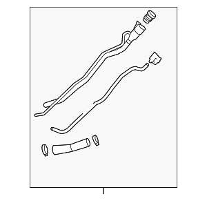 2017-2025 Cadillac XT5 Pipe 87864982 GM | GMPartsDirect.com