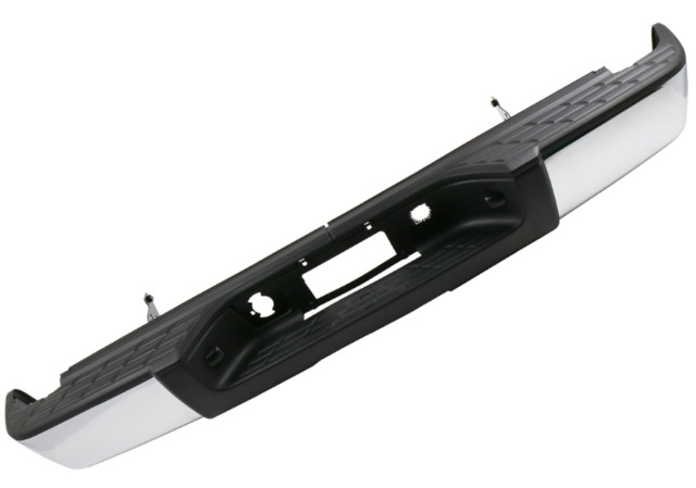 2007-2013 GM Bright Chrome Rear Bumper Impact Bar 22932803 GM ...