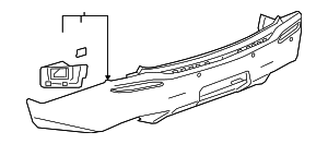 2018-2021 Buick Enclave Fascia (Replaces Part Number 84434627) 84946286 ...