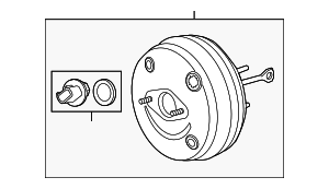 2012-2014 GM (Replaces 19417216) Booster 19432805 GM | GMPartsDirect.com