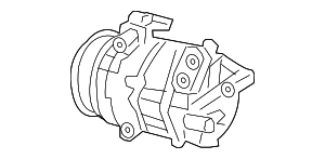 2017-2025 GM (Replaces 84802769) Air Conditioning Compressor 86792417 ...