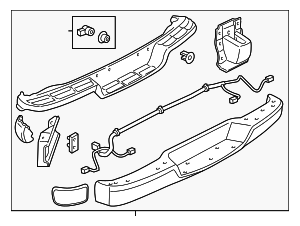 Bar (Replaces Part Number 25962249) 84361128 GM | GMPartsDirect.com