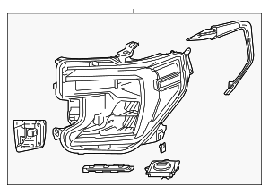 Headlamp 85621450 GM | GMPartsDirect.com