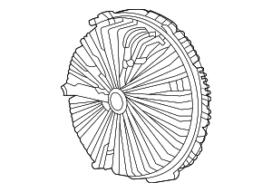 2020-2024 GM (Replaces 84963654) Fan Blade Clutch 84963656 GM ...