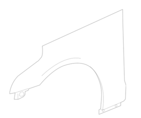 2016-2020 Cadillac CT6 Fender 84183376 GM | GMPartsDirect.com