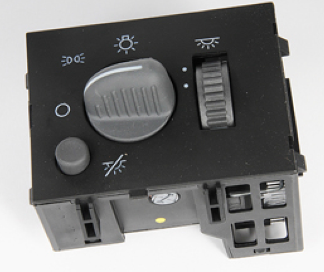 1990-2002 GM Headlamp, Instrument Panel Dimmer, and Dome Lamp Switch ...