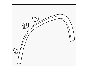 2018-2024 Chevrolet Molding (Replaces Part Number 84417153) 84999338 GM ...