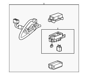 2019-2023 GM Auxiliary Fuse Block Wiring Harness (Replaces 84497098 ...