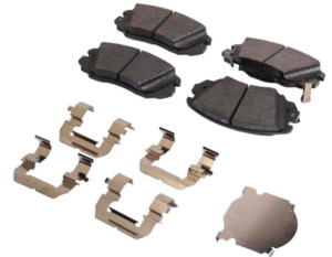 2011-2020 GM Front Disc Brake Pad Set with Clips and Shims 84233325 GM ...