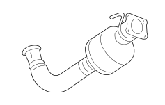 2010-2016 GM Converter & Pipe (Replaces Part Number 84451334) 19420268 ...