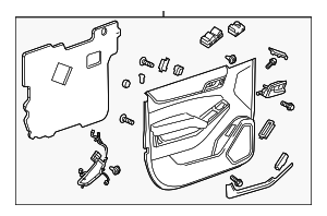 2015-2020 Chevrolet Trim (Replaces Part Number 84365583) 84676599 GM ...