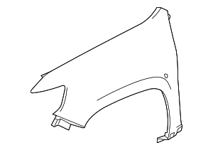 (Replaces 23373628) Front Passenger Side Fender 85661230 GM ...