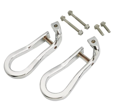 2011-2019 GM Tow Hooks, Chrome (Replaced Part Number 22850282) 84072464 ...