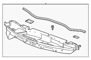2019-2022 Cadillac XT4 Shield (Replaces Part Number 84844772) 85136588 ...