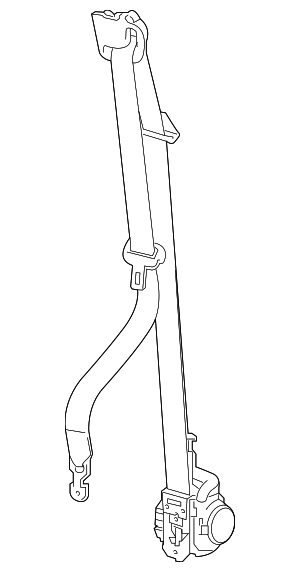 2019-2022 GM (Replaces 84936967) Outer Belt Assembly 85632699 GM ...