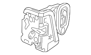 2013-2024 GM (Replaces 13546474) Front Driver Side Door Latch 13546475 ...