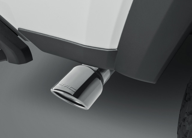 2024-2025 GMC Canyon 2.7L Polished Stainless Steel Single Outlet ...