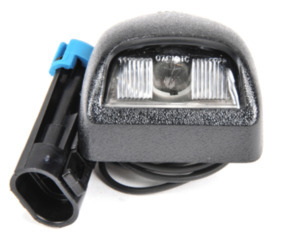 2009-2012 Chevrolet Traverse Rear License Plate Lamp 22788117 GM ...