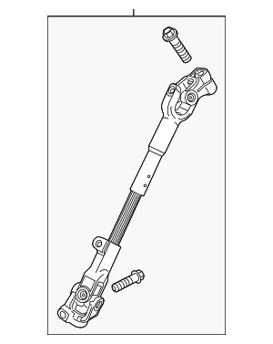 2013-2022 GM (Replaces 42746968) Steering Shaft 42777649 GM ...