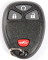 2007-2024 GM 4 Button Keyless Entry Remote Key Fob 22936098 GM ...
