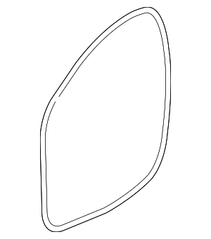 2011-2016 Chevrolet Weatherstrip (Replaces 96931465) 95440405 GM ...