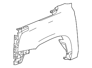 2015-2020 Chevrolet Fender (Replaces Part Number 84216909) 84602083 GM ...