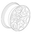 2014-2020 Chevrolet F Wheel (Replaces Part Number 23173537) 84711928 GM ...