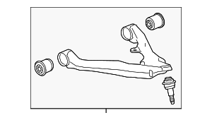 2021-2024 GM (Replaces 84973286) Front Driver Side Lower Control Arm ...