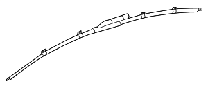 (Replaces 84850486) Driver Side Front and Rear Row Roof Rail Airbag ...