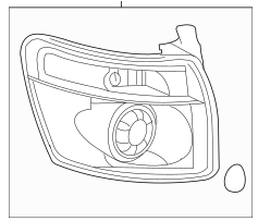 Lamp (Replaces Part Number 20912757) 19419022 | GMPartsDirect.com