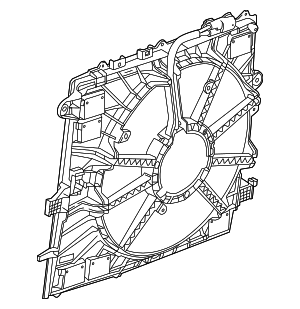 2021-2024 Chevrolet Camaro Engine Cooling Fan (Replaces 84798306 ...