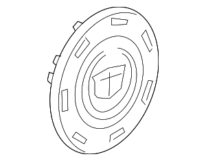 2009-2014 Cadillac Cap (Replaces Part Number 9598677) 19431594 GM ...